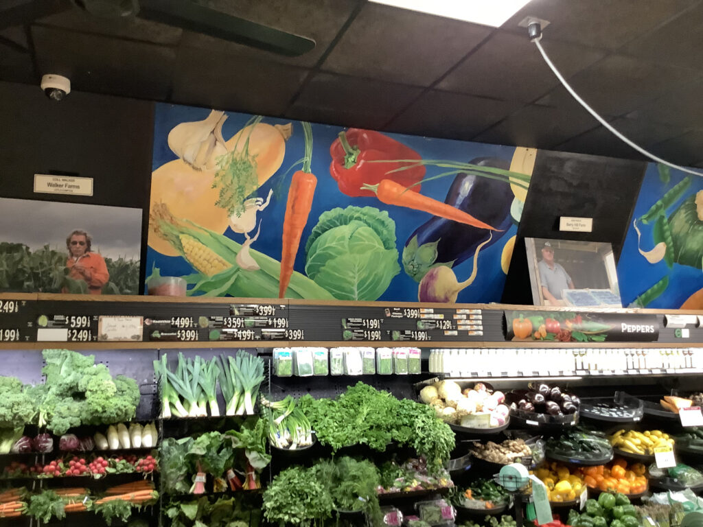 murals at Lees Market - Westport Historical Society